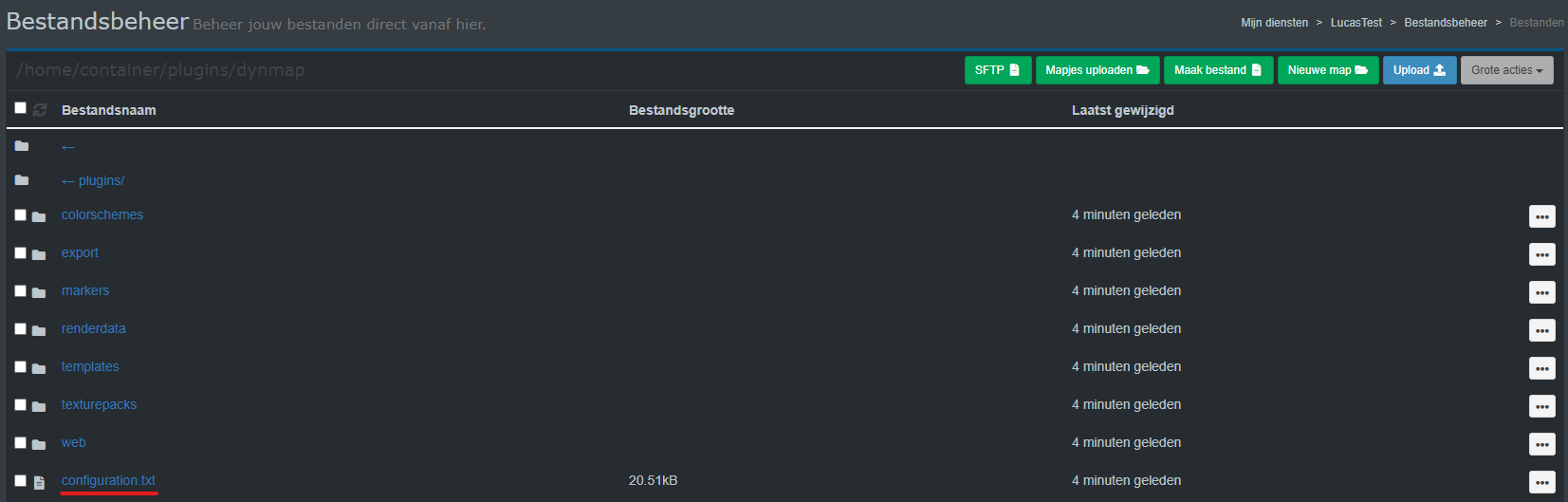 Hoe installeer je de dynmap plugin op je minecraft server?