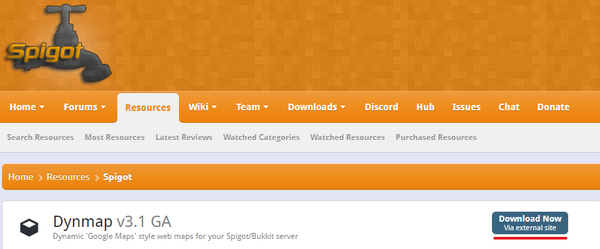 Hoe installeer je de dynmap plugin op je minecraft server?